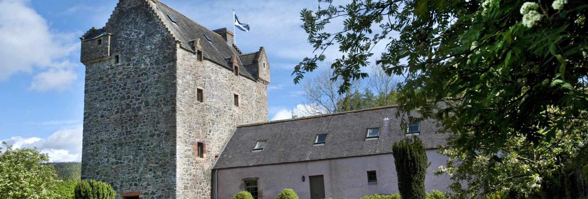 Castles to stay in Scotland | Aikwood Tower, Selkirk, Selkirkshire
